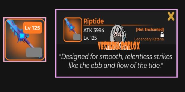 Buy Item Riptide - Swordburst 3 Roblox 2910918 | itemku