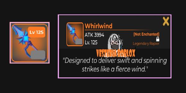 Buy Item Whirlwind - Swordburst 3 Roblox 2910923 | itemku