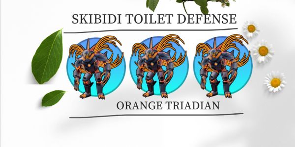 Buy Others Orange Triadian -Exclusive (Skibidi Tower Defense) Skibidi ...