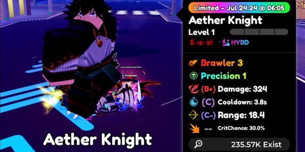 Buy Unit Aether Knight Double Trait PRECISION + BRAWLER 3 Anime ...