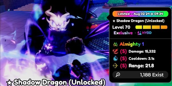 Buy Unit Almighty Shadow Dragon (Unlocked) Bonus 1000 Trait Crystal ...