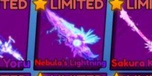 Beli Limited Swords Nebula Lighting | Blade Ball RBL Blade Ball ...