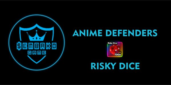 Beli Item 100 Risky Dice - Anime Defenders Anime Defenders Roblox ...