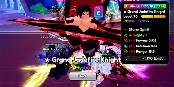 Buy Unit Almighty Grand Jadefire Knight (EVO) {Asta} Anime defenders ...