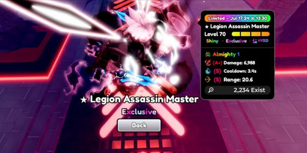 Buy Unit Almighty Shiny Legion Assassin Master (Evolve) - Anime ...