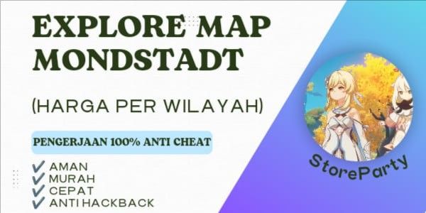 Buy Boosting Service Explore Map Mondstat 100% Genshin Impact 2822221 ...