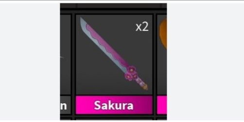 Buy Weapon Sakura MM2 Murder Mystery 2 2918064 | itemku