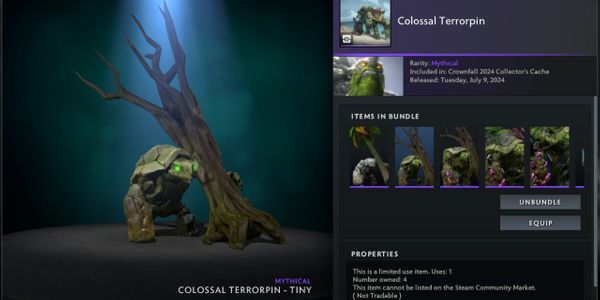 Beli Item Gift Colossal Terrorpin (Tiny Set) Collector Cache CrownFall ...
