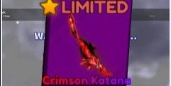Buy Limited Swords Crimson katana LIMITED Blade Ball Roblox 2920460 ...