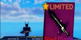 Buy Limited Swords Void Blade LIMITED Blade Ball 2920575 | itemku