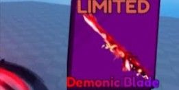 Buy Limited Swords Demonic Blade LIMITED Blade Ball 2920467 | itemku