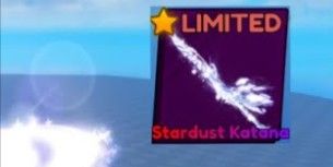 Buy Limited Swords Stardust Katana LIMITED Blade Ball 2920570 | itemku
