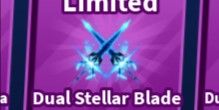 Buy Limited Swords Dual Stellar Revolver LIMITED Blade Ball Roblox ...