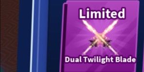 Buy Limited Swords Dual Twilight Blade LIMITED Blade Ball Roblox ...