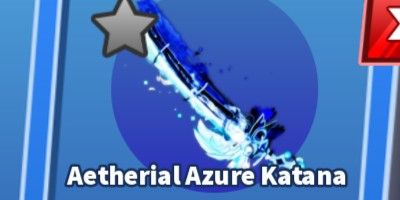 Buy Limited Swords AETHERIAL AZURE KATANA | LIMITED | BLADE BALL Blade ...