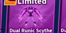 Buy Limited Swords Dual Runic Scythe LIMITED Blade Ball 2922596 | itemku