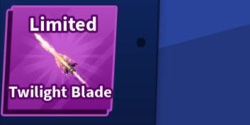 Buy Limited Swords Twilight Blade LIMITED Blade Ball 2922692 | itemku
