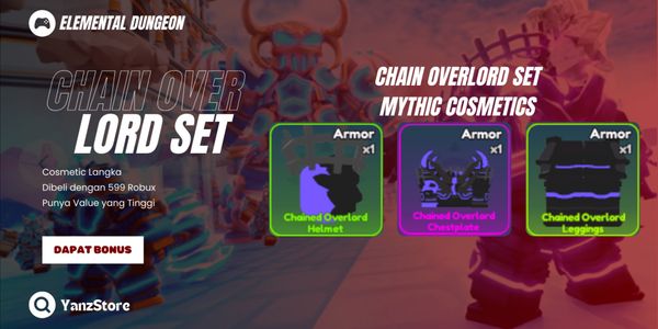 Buy Item Chained Overlord Set | Elemental Dungeons RBL 2923168 | itemku