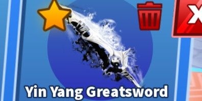 Buy Limited Swords YIN YANG GREATSWORD | LIMITED | BLADE BALL Blade ...