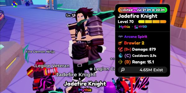 Buy Unit Jade Fire Knight Unevolved Anime Defenders Roblox 2924602 | itemku