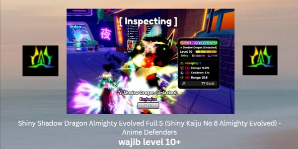 Buy Unit Shiny Shadow Dragon Almighty Evolved Full S (Shiny Kaiju No 8 ...