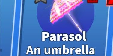 Beli Limited Swords Parasol An Umbrella - UNIQUE Blade Ball Roblox ...