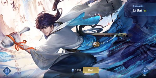Buy Skin Li Bai LIMITED Skin Sword and Song Honor Of Kings 2920255 | itemku
