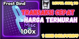 Buy Item Frost Bind x100 | Anime Defenders Anime Defenders 2928085 | itemku