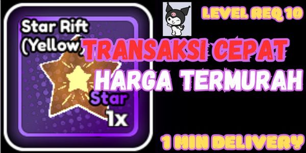 Beli Item Star Rift (Yellow) X2 | Anime Defenders Anime Defenders ...