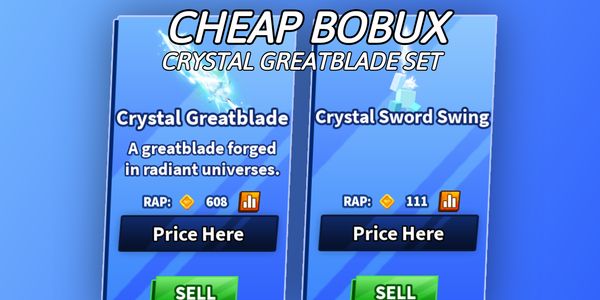 Buy Limited Swords Crystal Greatblade Set Limited | Blade Ball RBL ...