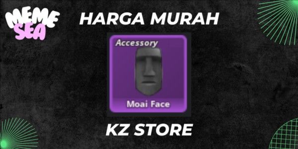 Beli Item Moai Face - Meme Sea Meme Sea Roblox Terlengkap dan Termurah ...