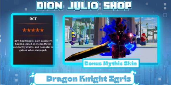 Buy Item Dragon Knight Mythic Random Trait - A Universal Time (AUT ...