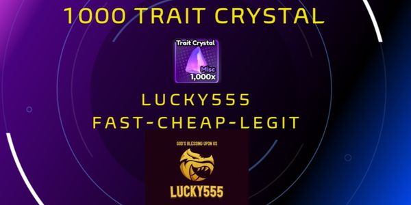 Buy Item 1000 ( 1K ) Trait Crystal / RR / RRS / Reroll Trait Anime ...