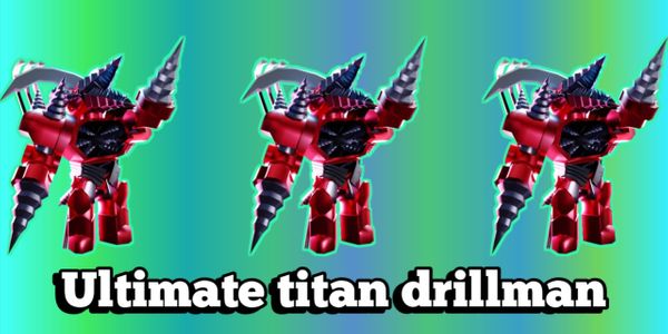 Beli Others Ultimate Titan Drillman SIGN-TTD Toilet Tower Defense ...