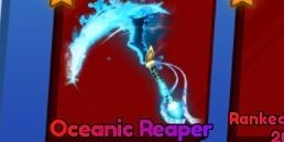 Buy Limited Swords oceanic reaper (summer pack) Blade Ball 2933897 | itemku
