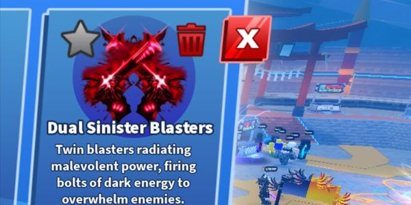 Beli Limited Swords Dual Sinister Blasters - Limited Blade Ball ...
