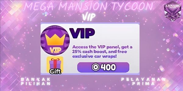 Beli Item VIP - Mega Mansion Tycoon Roblox Terlengkap dan Termurah ...