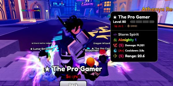 Beli Unit The Pro Gamer 'sjw' EVO ALMIGHTY GODLY STATS Anime Defenders ...