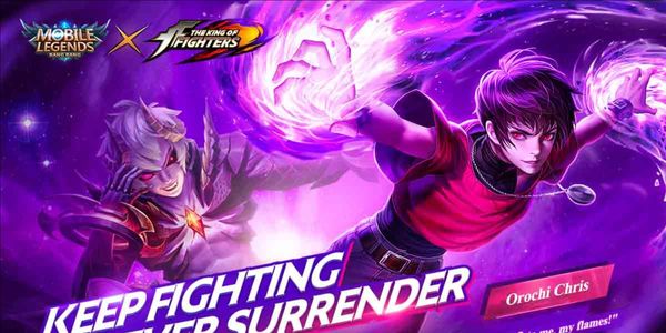Beli Skin Dyrroth Orochi Chris (Kof Skin Dyrroth) Mobile Legends ...