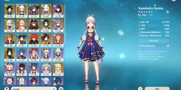 Beli Akun 12LIMIT 3 ARCHON + HSR,HU TAO C1 + RAIDEN + NAHIDA + VENTI ...