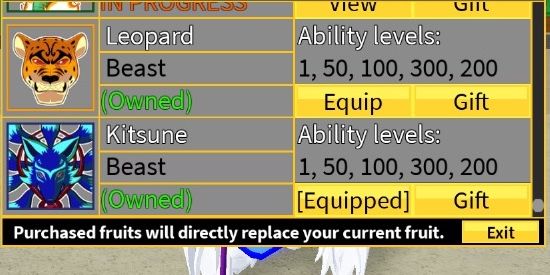 Buy Account (#73) Perm Kitsune, Leo, Portal, Buddha and Ice | Human and ...