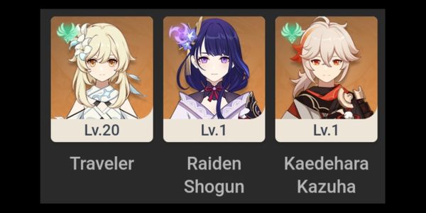 Buy Account Starter Kazuha + Raiden Shogun | Kazuha + Baal (Asia ...