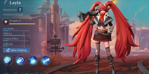 Buy Skin Blazing Gun (Epic Skin Layla) Mobile Legends 2902630 | itemku
