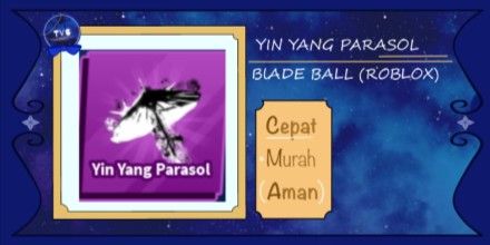 Buy Limited Swords Yin Yang Parasol | Blade Ball (Roblox) Blade Ball ...