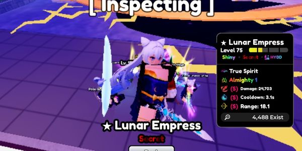 Buy Unit Akun Isian 4 Secret. Dragon Mage (requiem) Lunar Empres (Shiny ...