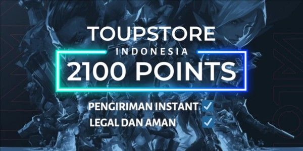 Buy Top Up 2075 Points Valorant 2615813 | itemku