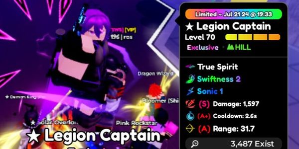 Beli Unit Legion Commander EVO / Legion Captain DOUBLE TRAITS ( SONIC ...