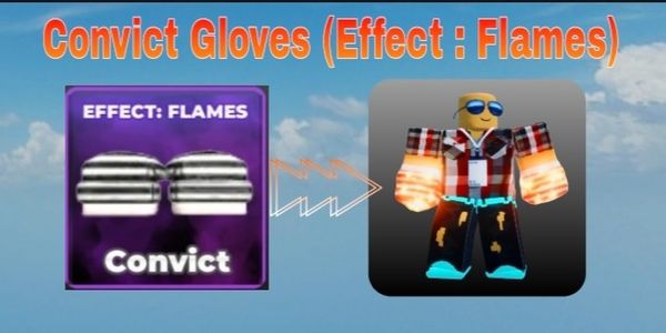 Buy Glove Convict Gloves (Effect : Flames) | Untitled Boxing Game ...