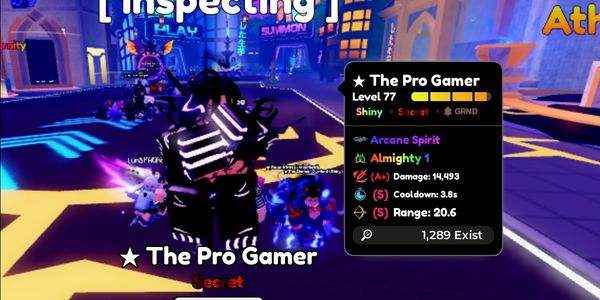 Buy Unit Shiny Almighty The Pro Gamer Anime Defenders Roblox 2945087 ...