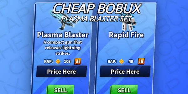 Beli Limited Swords Plasma Blaster Set Unique | Blade Ball Roblox Blade ...